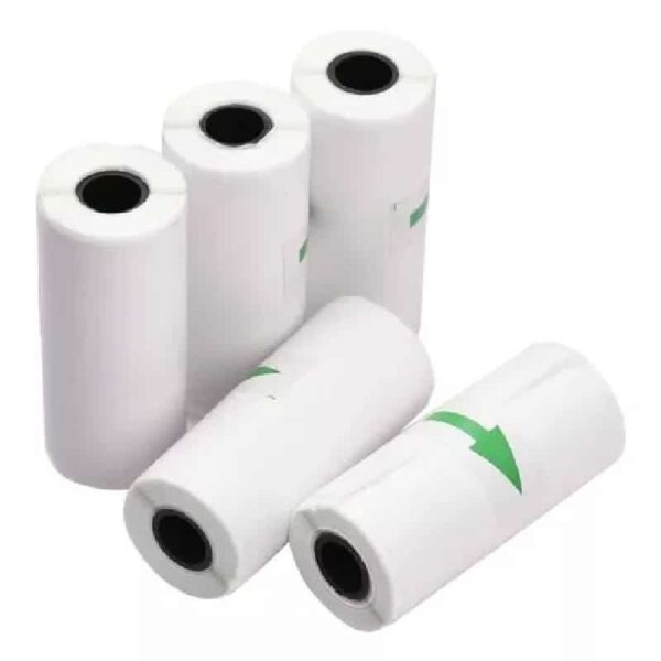 PAPEL TERMICO – AUTOADHESIVO – PARA IMPRESORAS PORTATILES – 55MM ...